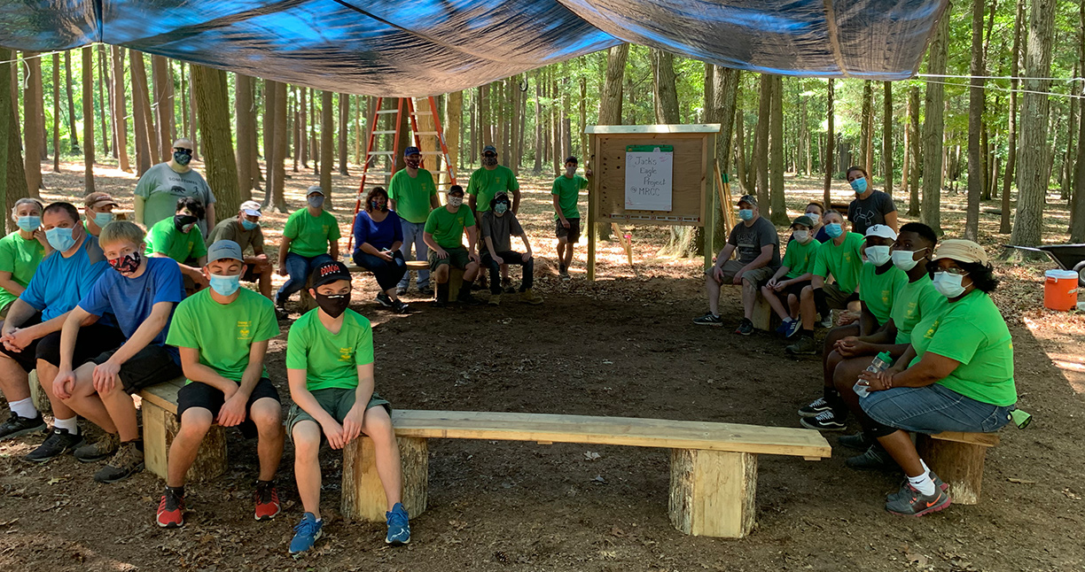 Eagle Project Provides Outdoor Classroom for Ropes Course - Better ...